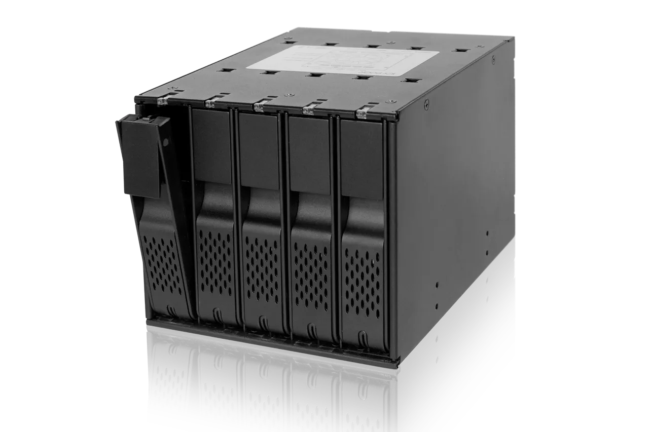 MB975SP-B R1_5x 3.5" SATAIII HDD to 3x 5.25" 베이 변환 백플레인 케이지(Tray-less ...